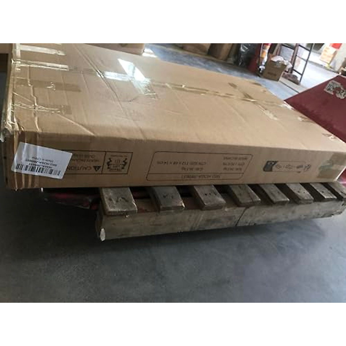 Tribesigns 78.7" Extra Long Computer Desk, [Double Desk] [2 Drawers], Two Person Desk Large Executive Office Desk, Writing Table Study Desk for Home Office, Rustic Brown