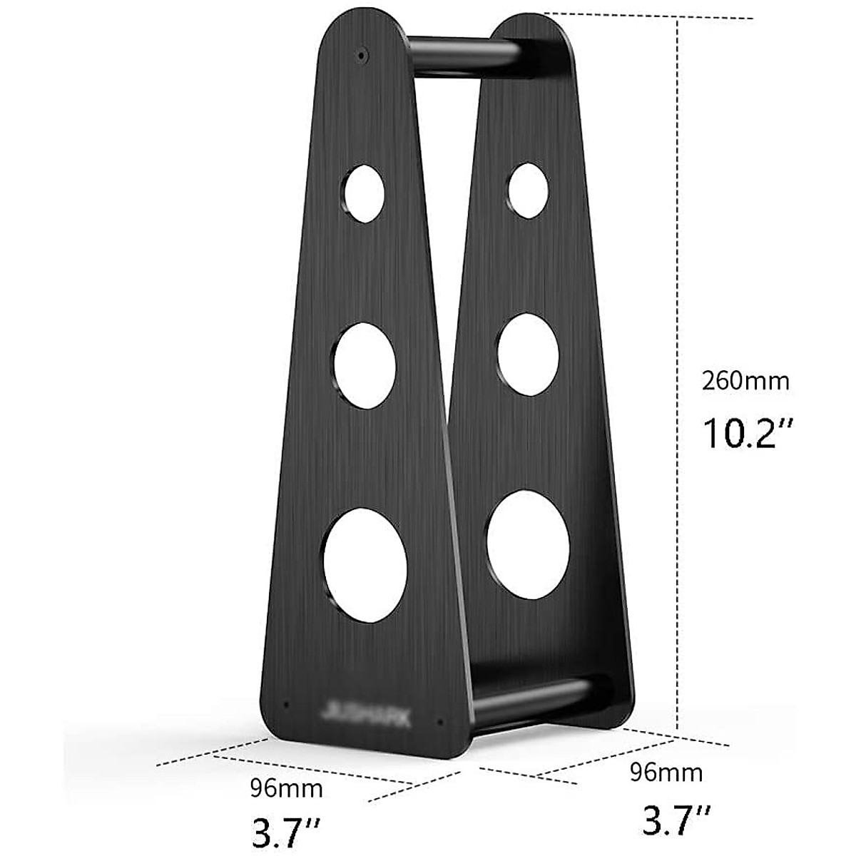 Headset Stand Aluminum Alloy Headphone Stand Head-Mounted Universal Simple Tabletop Earphone Stand Gaming Headset Base Earphone Rack Headphone Stand (Color : Black Red)