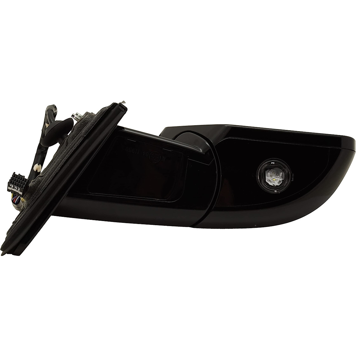 Kool Vue Right Power Heated Mirror for Chevrolet Tahoe Suburban 2015-2020 Power Fold With Signal Light, Memory & Puddle Lamp; Without Blind Spot Monitor & Auto-Dimming Chrome w/o Object Sensor