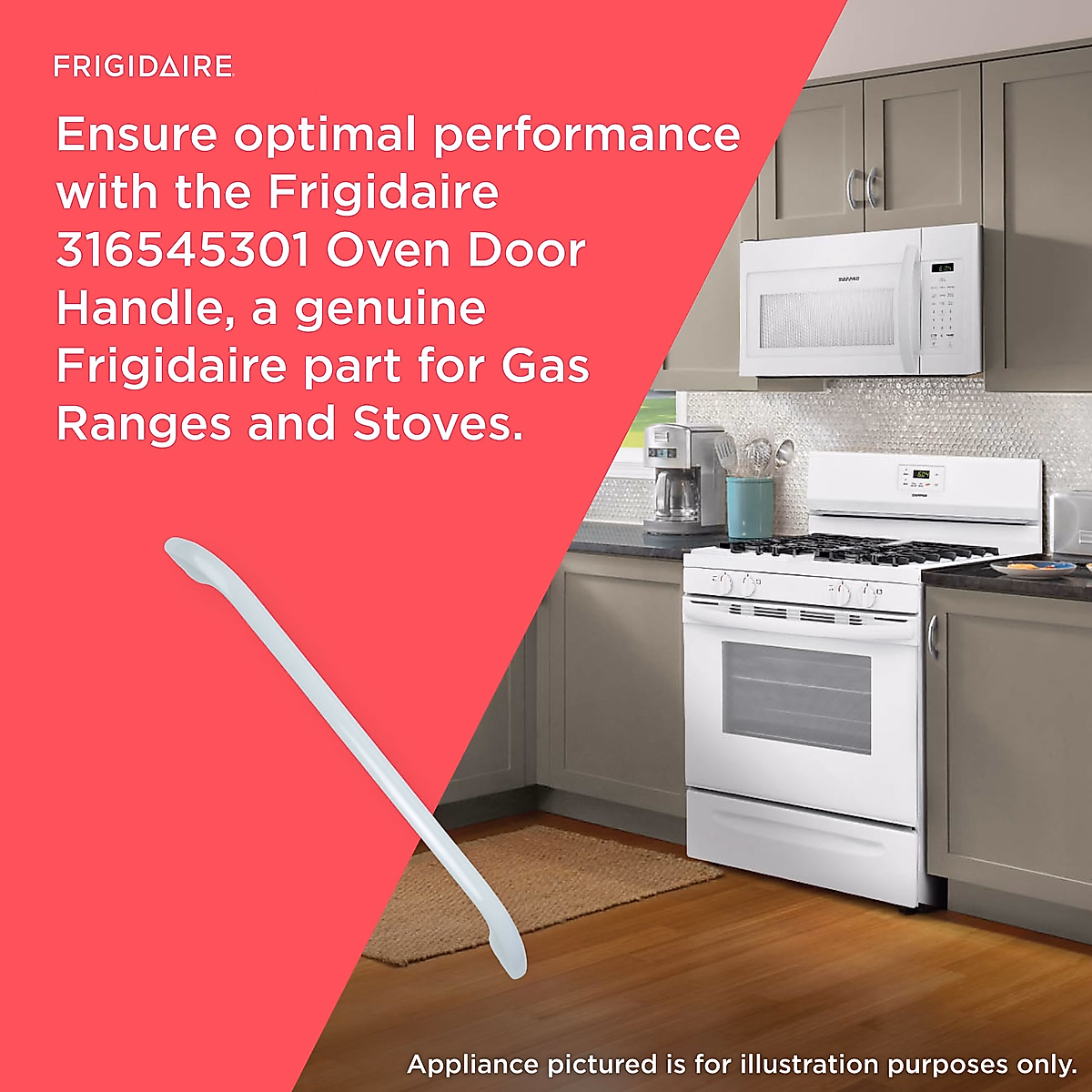 Frigidaire 316545301 Door Handle