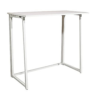 MJWDP Simple Foldable Computer Desk White