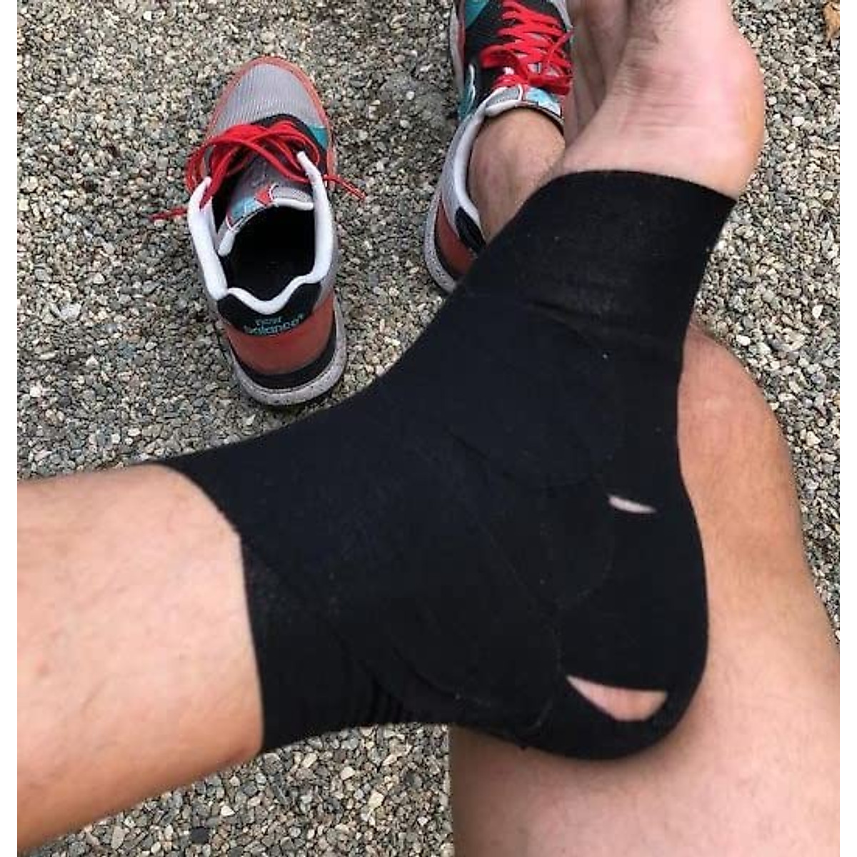 Titan Athletics - Premium Quality Black Athletic Tape/Sports Tape - 1 1/2 Inch x 45 Feet Per Roll - 100 Percent Cotton with Zinc Oxide - Easy Tear Zig Zag Design. (Black, 12 Count (Pack of 1))