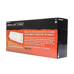 GreenLight 6-Car Connecting Acrylic Case Vehicle