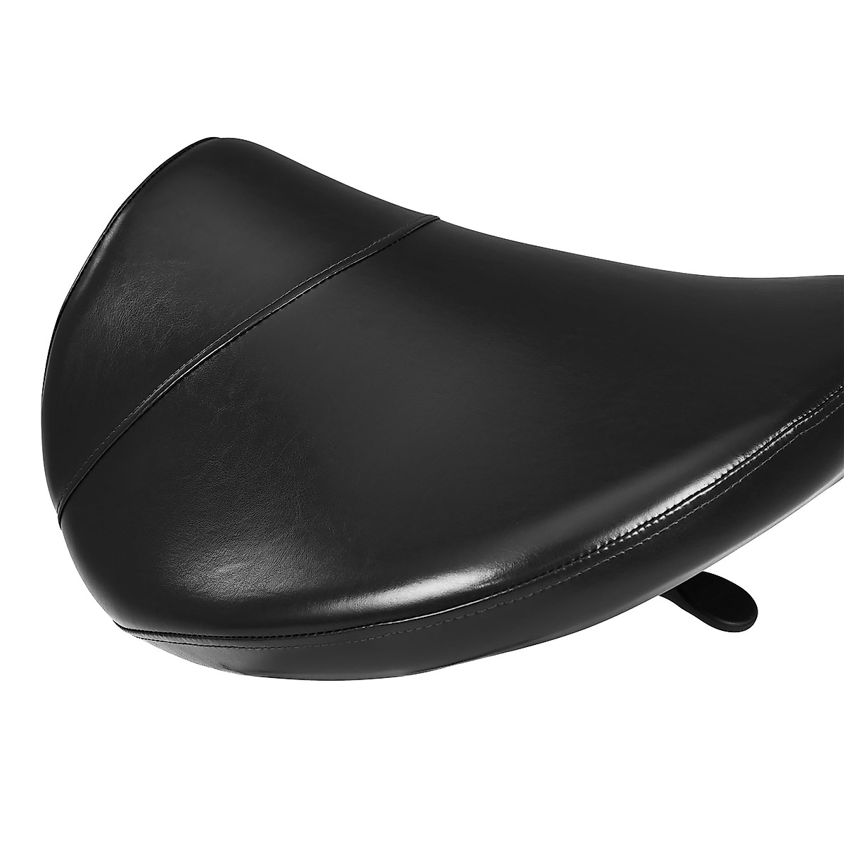 Master Massage Ergonomic Swivel Saddle Rolling Hydraulic Stool in Black