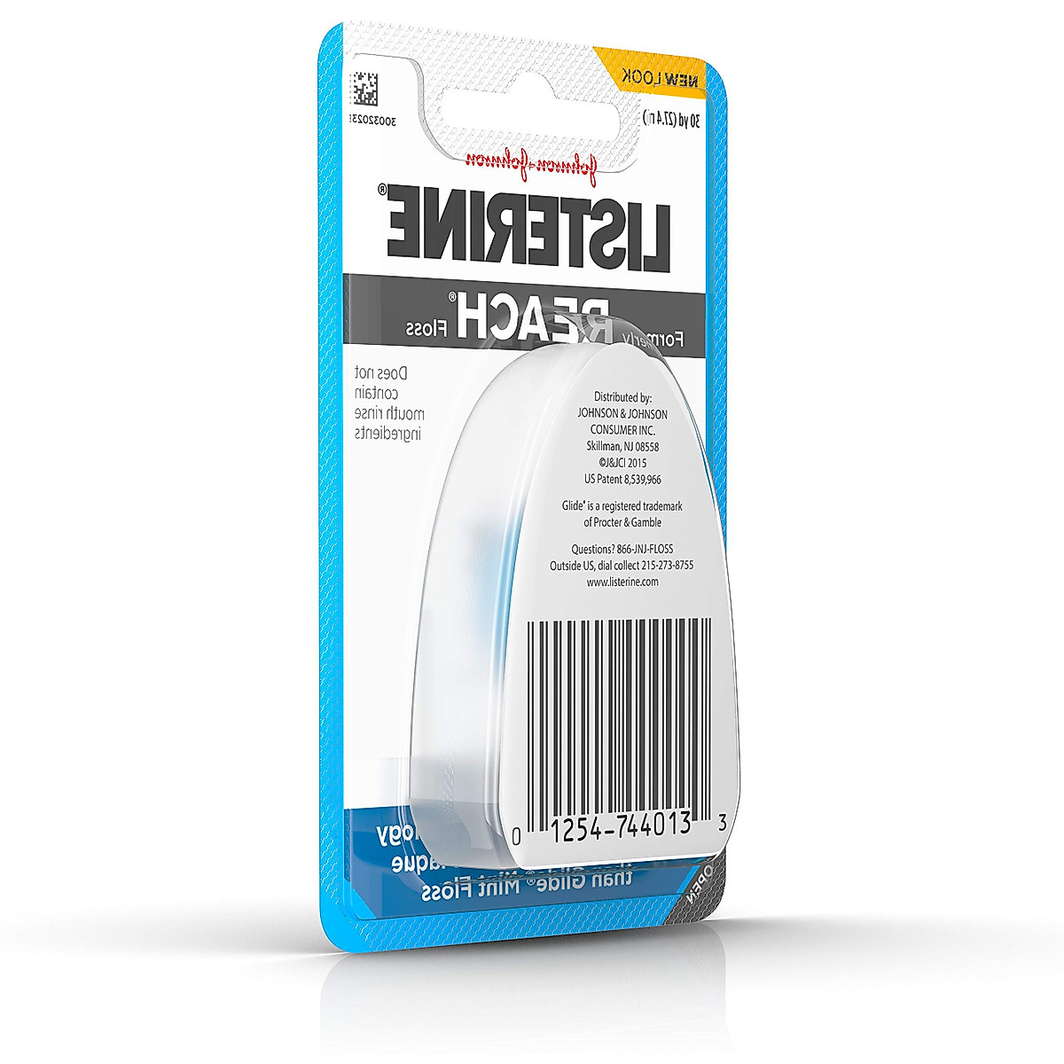 Listerine Ultraclean Dental Floss, Oral Care, Mint-Flavored, 30 Yards (Pack of 3)