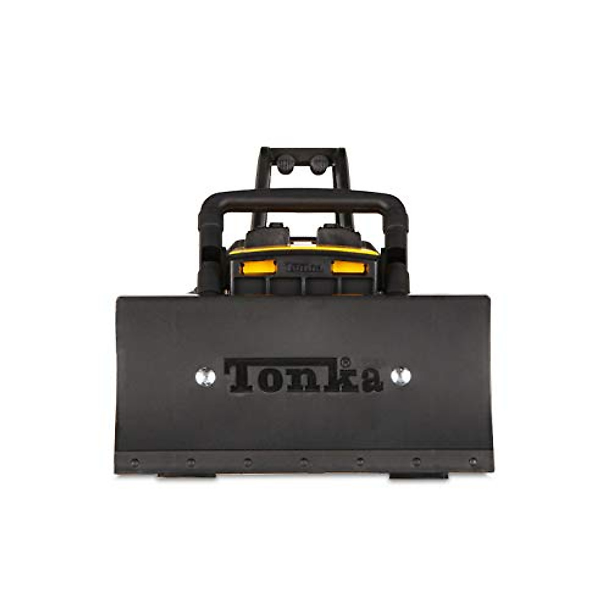 Tonka Steel Classics, Bulldozer– Made with Steel and Sturdy Plastic, yellow friction powered toy construction truck, Ages 3+ boys and girls, kids, toddlers, Christmas birthday gifts