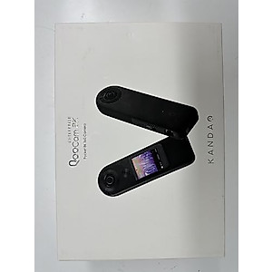 KanDao 8K Enterprise Live Streaming Camera, 1.5X Bigger Sensor Professional 360 Degree Live Streaming Camera, in-Camera 8K/4K 30MP 30FPS 360 Live Streaming Solution, 5G 8K 360 VR Live Camera