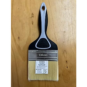 ROLLINGDOG 4 Inch Paint Brush- Large Paint Brush,Soft Paint Brush for Wall Paint,Ceiling,Blinds,Large Surface Areas(100mm)