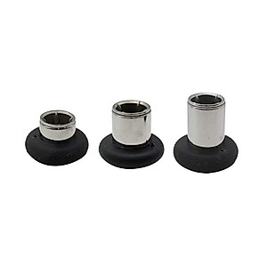 6 x Magnetic Interchangeable Thumbsticks for Xbox One Elite Controller Series 2 - Standard (2), Dome (2), Tall (2)