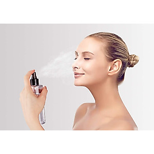 Yebeauty Empty Spray Bottles for Essential Oils, 8oz Refillable Clear Plastic Misting Spray Bottles Atomizer Fine Mister Spray Bottle for Beauty Products, Cleaning, Pack of 2