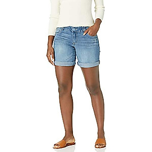 Democracy Women's Ab Solution 7 Short, Light Blue, 12