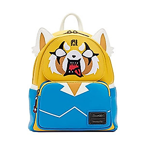 Loungefly Sanrio Aggretsuko Two Face Cosplay Mini Backpack Standard