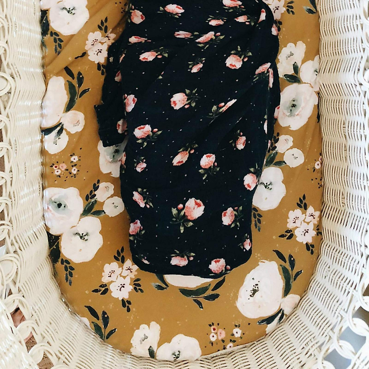 Stroller Mattress Sheet Knitted Soft Breathable Printed Mattress Nursing Table Changing Cover Suitable for Baby Girls and Boys Standard Upholstered