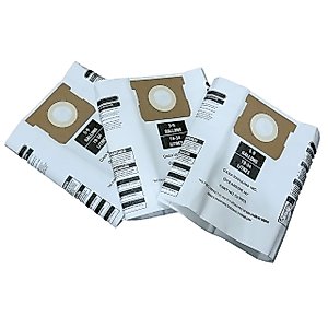3 Replacement VF3503 Bags. Compatible with Ridgid 5-9 Gallon Wet/Dry Vacuum Units. High Efficiency Multi-Layer Collection Bags.