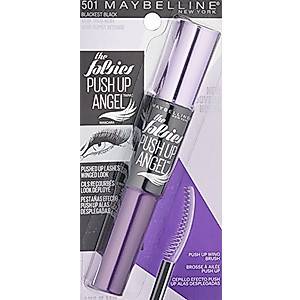 Maybelline Volum' Express Falsies Push Up Angel Washable Mascara, Blackest Black, 1 Count