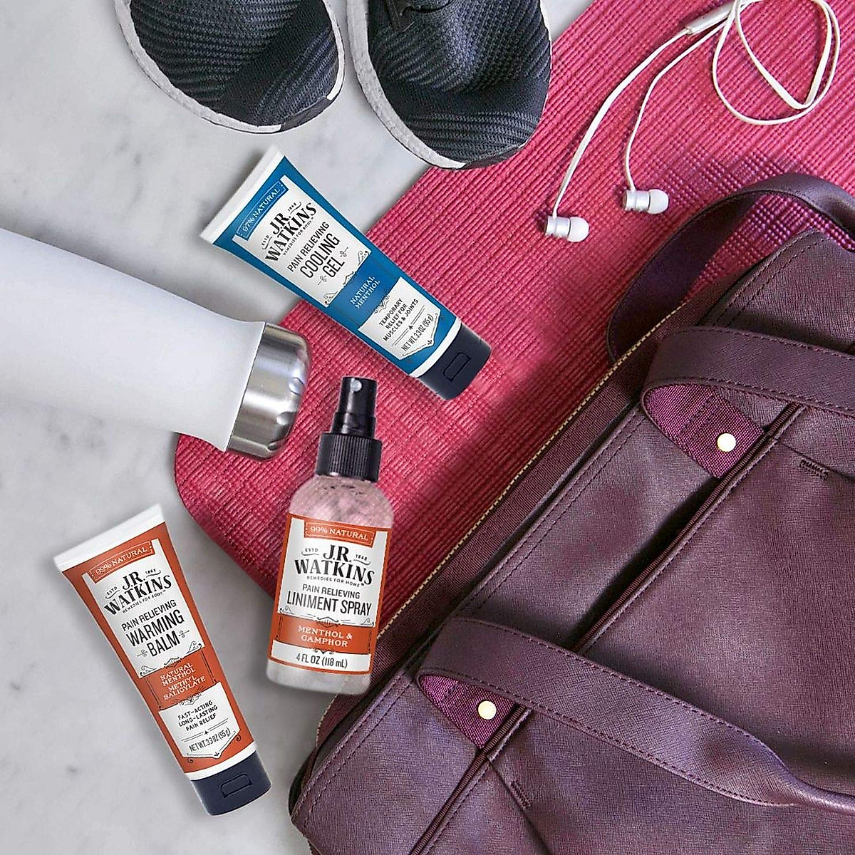 J.R. Watkins Liniment Spray – Original Pain Relieving Misting Spray – Soothes Arthritis Aches & Pains – Fast Acting Muscle Reliever, 4 fl oz (6 Pack)