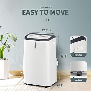 ZAFRO Portable Air Conditioners 14000 BTU Air Conditioner for Room Up to 700 Sq. Ft