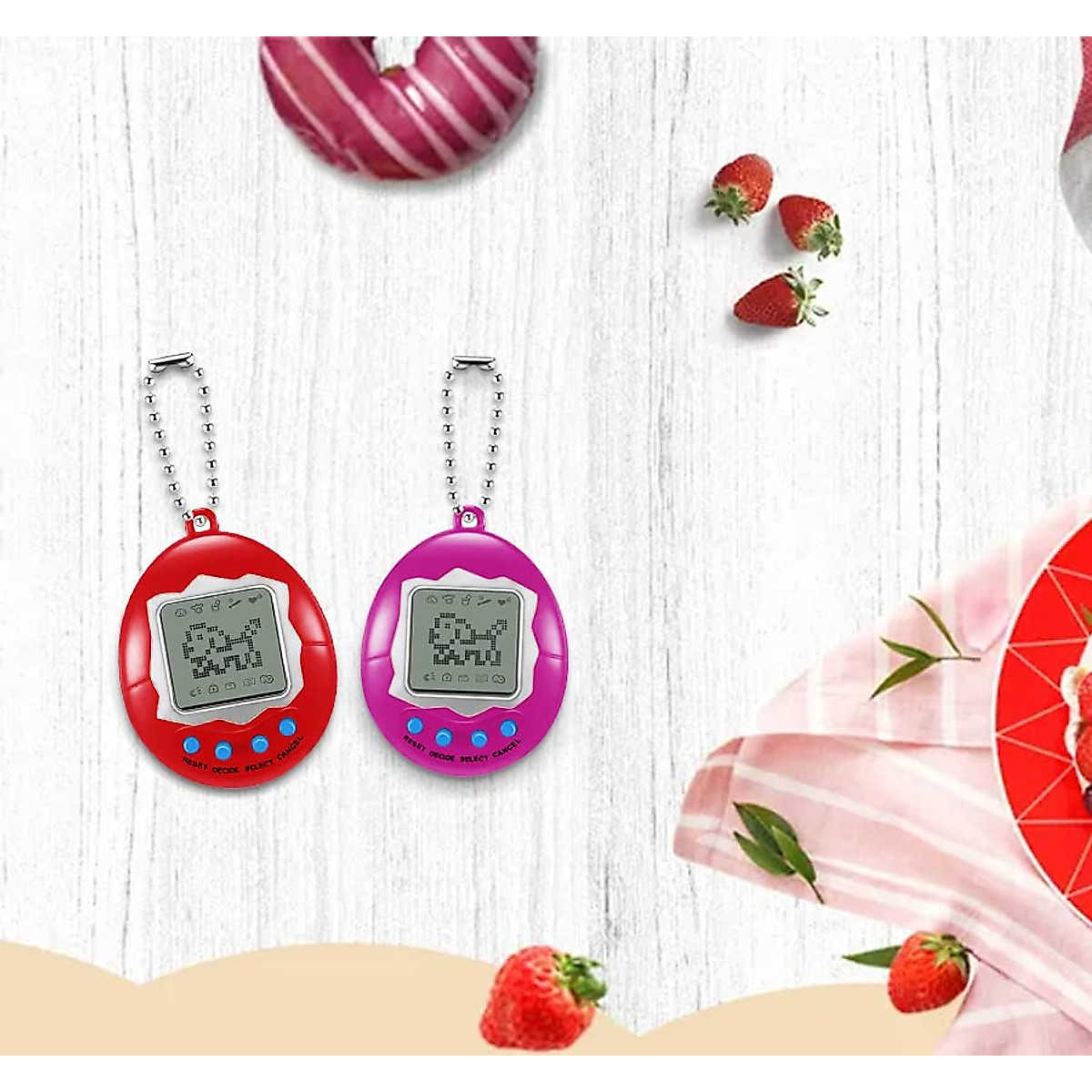 KAWAKI Virtual Electronic Digital Pets Game 90s Toys Nostalgic Virtual Digital Pet Retro Handheld Game Machine