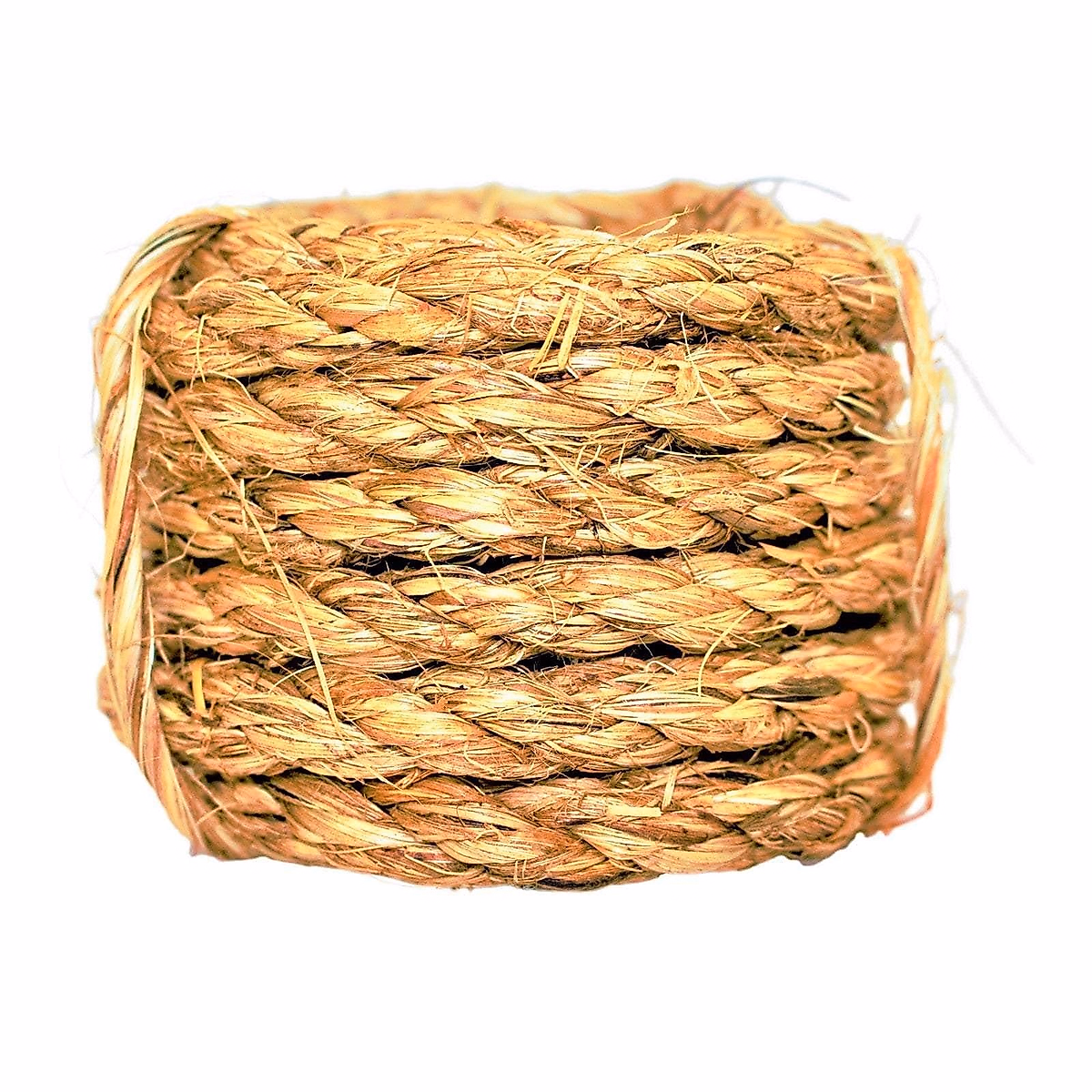 SGT KNOTS Twisted Manila Rope - Natural 3 Strand Fiber Hemp Rope for Indoor and Outdoor Use - Multipurpose Manila Rope for Crafts, DIY Projects, Home Decorating, Climbing - 1/2 in x 10 ft