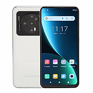 4G Network Cellphone Unlocked Cellphone 99% Screen Rate 128GB ROM for Spare Phone (US Plug)