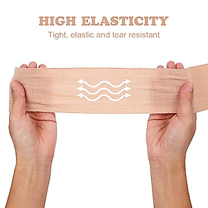 EXCEART 4pcs Sports Injury Bandaides for Legs Ace Compression Wraps for Legs Patch Ankle Wrap Tape Crepe Stiff Stretch Strong Compression Wrap Kit