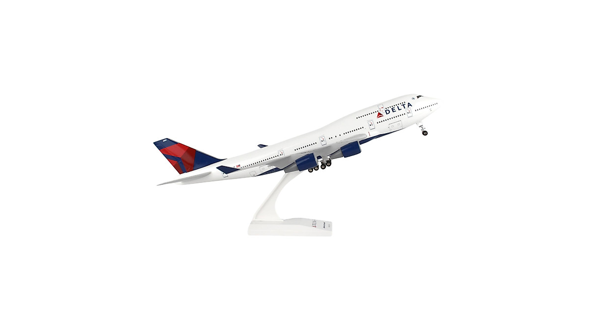 Delta 747-400 Model Kit 1/200 Scale - Accurate, Easy Assembly