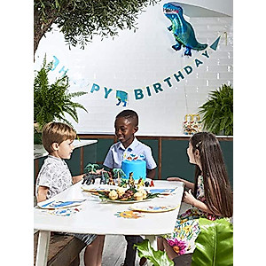 Party Dinosaurs Happy Birthday Garland 3.5M
