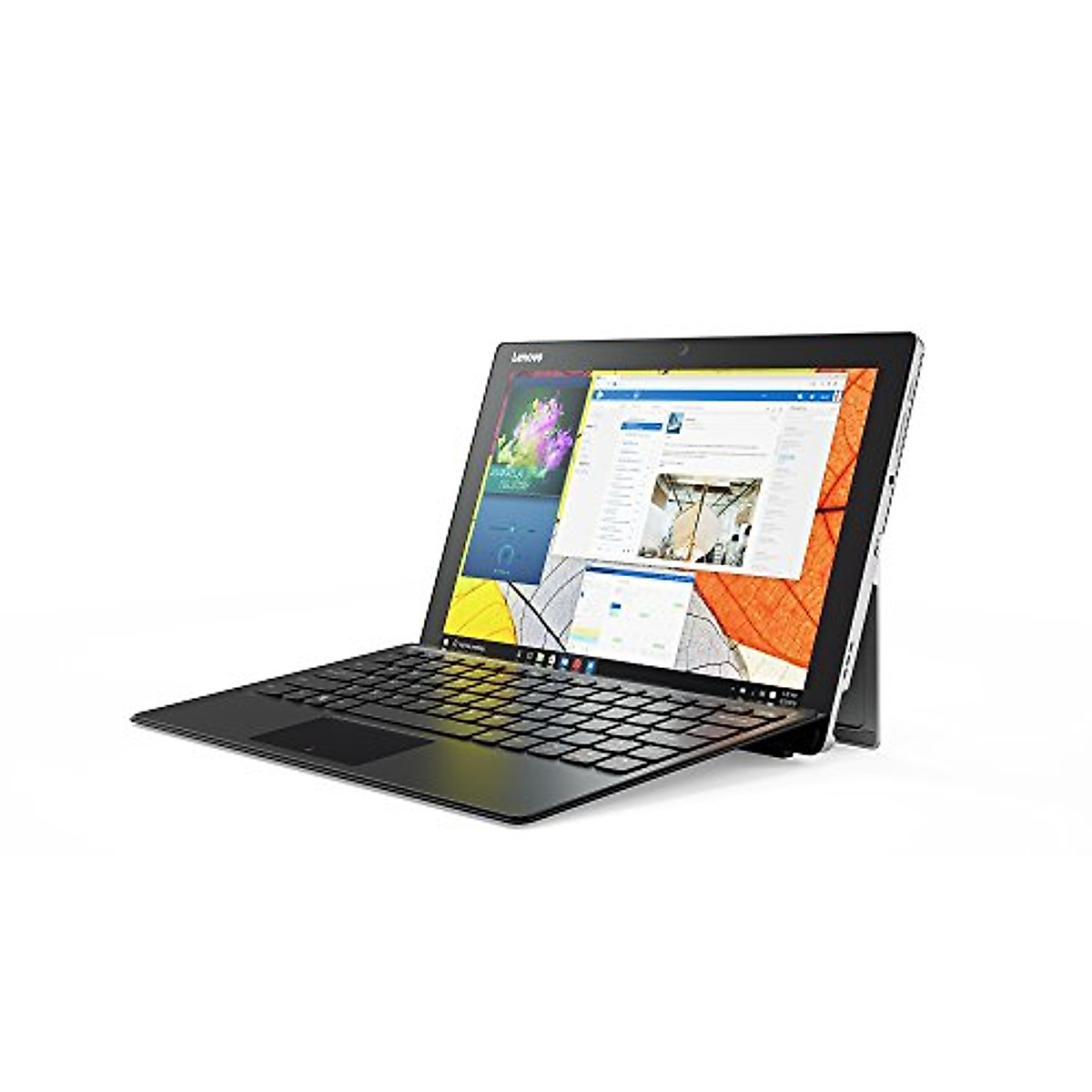 Lenovo IdeaPad Miix 510, 12.2-Inch Windows Laptop, 2 in 1 Laptop, (Intel Core i5, 2.3 GHz, 8 GB DDR4 RAM, 256 GB, Windows 10), Black, 80U10068US