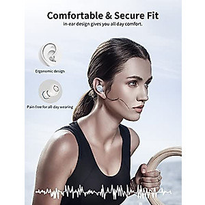 Togetface Wireless Earbuds for Kids,with Cute Panda Comfort&Lightweight Design Noise Cancellation Earphone for Girl Women Sport Bluetooth 5.0 in Ear Headphone with Mini Portable Charging Case