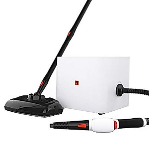 SHARPER IMAGE SI-380 Canister Steam Cleaner with 15 Accessories, White