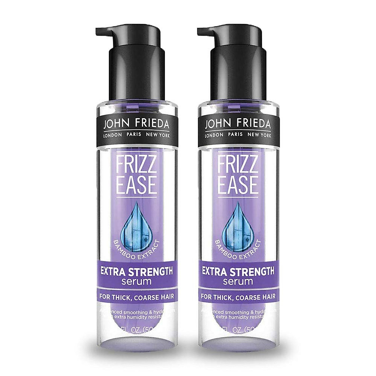 John Frieda Frizz-Ease Extra Strength Hair Serum, 1.69 Fl Oz (Pack of 2)
