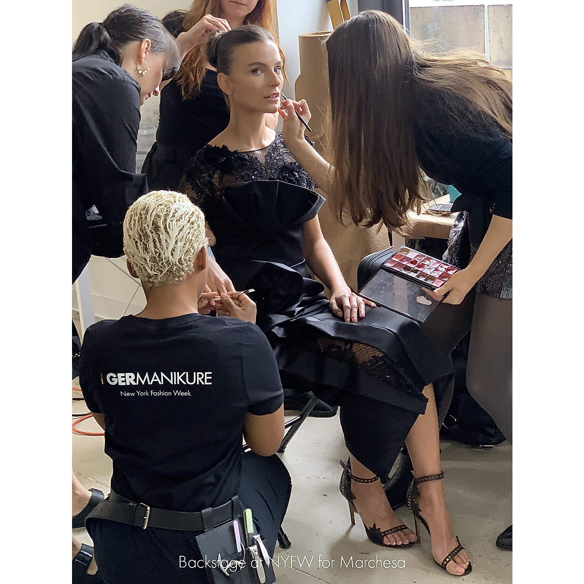 GERMANIKURE Professional Nail Clipper - FINOX Surgical Stainless Steel Manicure and Pedicure Tools in Leather Case- Ethically Made in Solingen Germany - Travel Size Nail Care