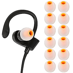 Earbud Tips Replacement Earbud Tips Earbud Replacement Ear Tips(Fit in Inner Hole 3.8-4.2mm in-Ear Headphones) 9 Pairs Large Size
