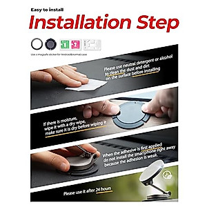 LISEN for Magsafe Car Mount Charger 15W, [360° Rotation] iPhone Wireless Car Charger Magnetic Foldable Car Phone Holder, for Dashboard Magsafe Charing Mount Fits iPhone 15 14 13 12 Pro Max Plus