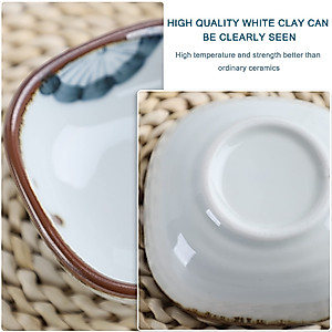 MOSYONE Soy Sauce Dish, Dipping Sauce dishes set of 6 - Elevate Your Dining Experience with Small Bowls for Side Dishes, Sushi, Tomato Sauce, Vinegar, Salad Dressing, Soy Spices and Dessert