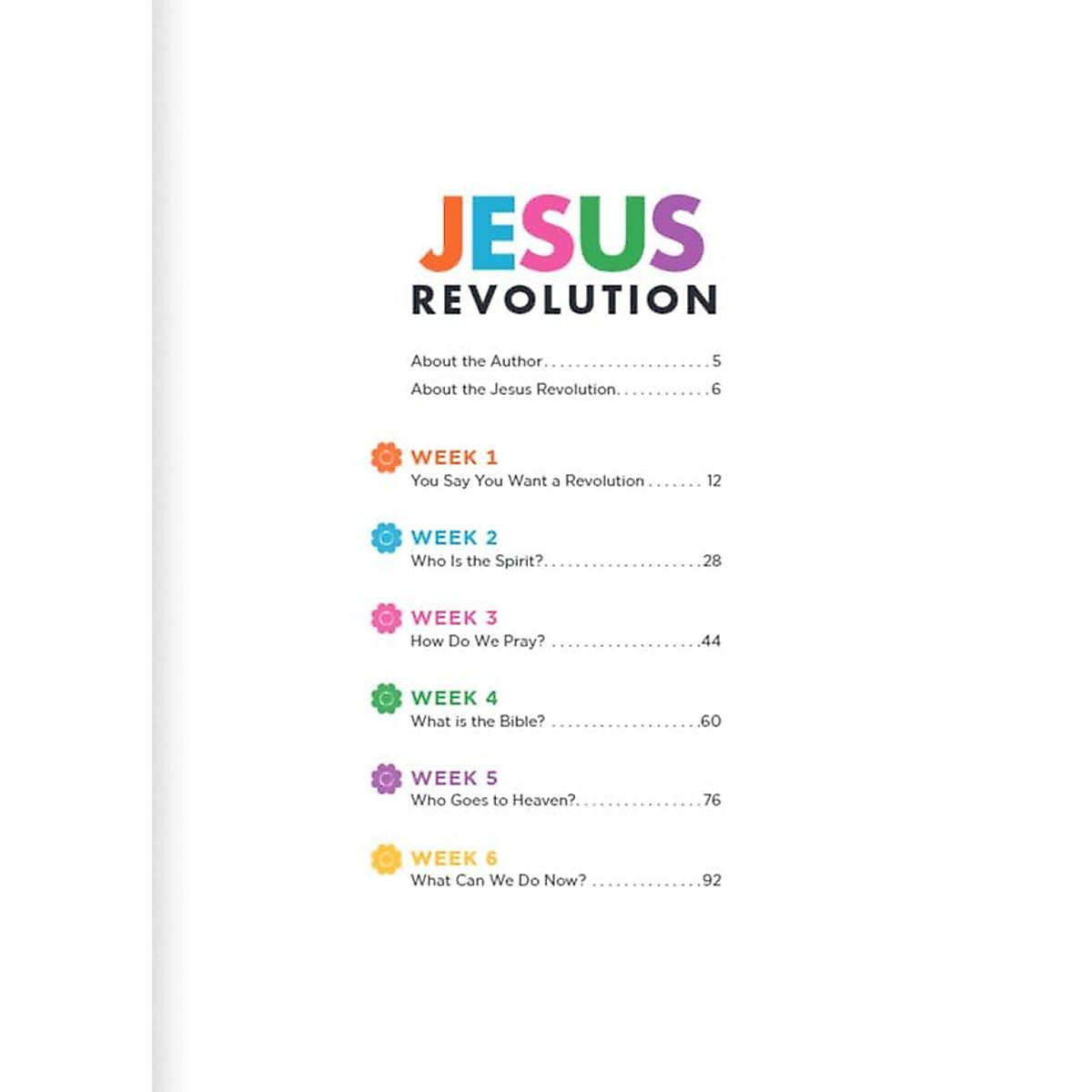 Jesus Revolution - Bible Study Book