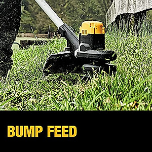 DEWALT 20V MAX* String Trimmer, 13-Inch, Battery and Charger & Extra Trimmer Line, 225-foot by 0.080-Inch (DCST925M1 & DWO1DT802)