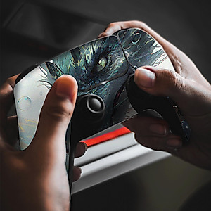 PS5 Accessories, PS5 Skins for Console and Controller, Anime Cover, Durable, Scratch Resistant, Bubble-Free - Vinyl Sticker for Playstation 5 Disc Version CD-ROM (Dragon-Balls)