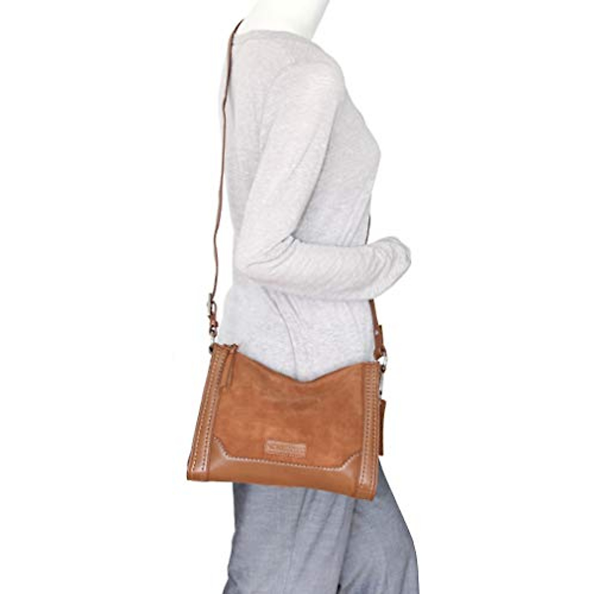 Kitty Cat Leather Crossbody (Mustard)