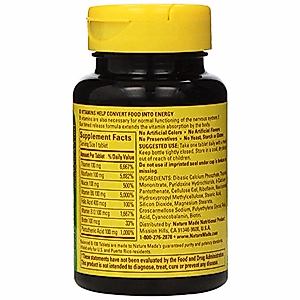 Nature Made Time-Release Balanced B-100, 60 Tablets (Pack of 2)