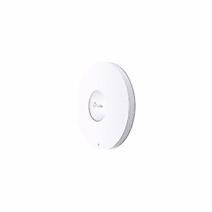 TP-Link EAP650 Ultra-Slim Wireless Access Point | Omada True WiFi 6 AX3000 | DC Adapter Included | Mesh, Seamless Roaming, WPA3, MU-MIMO | Remote & App Control | PoE+ Powered | Multi Control Options