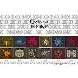 Tervis Triple Walled Game of Thrones House Sigils Insulated Tumbler Cup Keeps Drinks Cold & Hot, 30oz Legacy, Stainless Steel