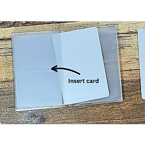 Bullz Heavy Duty Vinyl 6 Pages Insert for Bifold or Trifolds Wallet(Set of 2 )