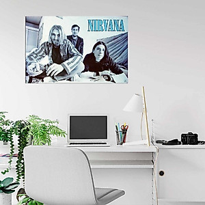 530532 Nirvana Kurt Cobain Dave Grohl Original Rare DECOR WALL 16x12 PRINT POSTER