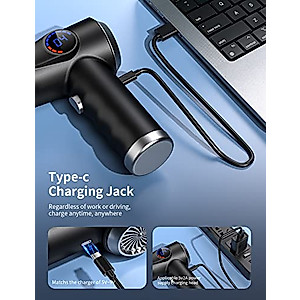 Compressed Air Dusters, Electric Air Duster Compressed Air Blower, Electric Duster for PC,Keyboard Cleaner Air Spray,Computer Air Duster Compressed Air Cleaner Kit,Air Duster 10000mAh with LED Light