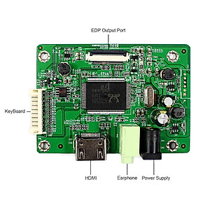 VSDISPLAY HD-MI Controller Board for 17.3inch 1600x900 30Pin EDP LP173WD1 NT173WDM B173RTN01 B173RTN02 N173FGE-E13 N173FEG-E23 LCD Screen