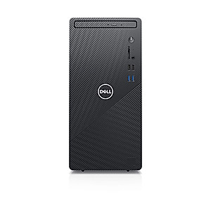 Dell Inspiron Desktop 3880 - Intel Core i3 10th Gen, 8GB Memory, 1 TB Drive, Windows 10 Home (Latest Model) - Black (Renewed)