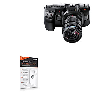 BoxWave Screen Protector Compatible with Blackmagic Pocket Cinema Camera 4K - ClearTouch Anti-Glare (2-Pack), Anti-Fingerprint Matte Film Skin