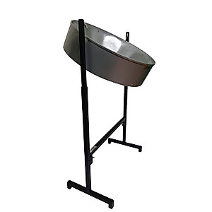 LOW TENOR (SOPRANO, LEAD) STEELPAN (STEEL DRUM) WITH PROTECTIVE CARRYING CASE