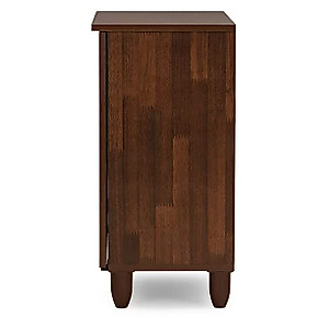 TNLOJI Double Door Shoe Cabinet